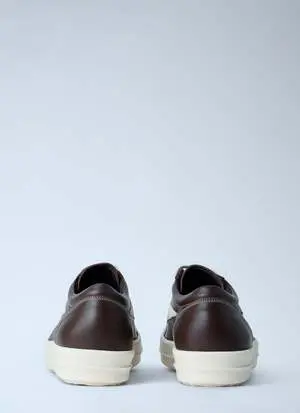 Rick Owens Leather Sneakers