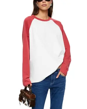 Lioness Kravitz Cotton Blend Baseball Tee