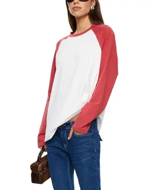 Lioness Kravitz Cotton Blend Baseball Tee