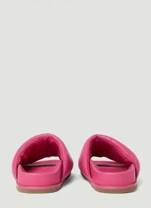 Rick Owens Leather Slider Sandals