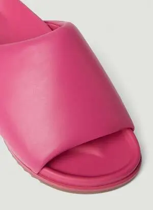 Rick Owens Leather Slider Sandals