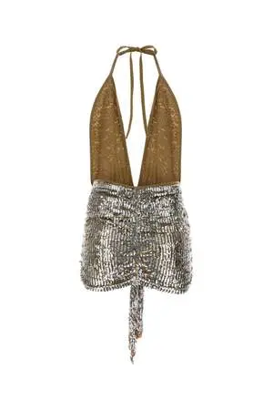 Dsquared2 Embellished Wool Mini Dress