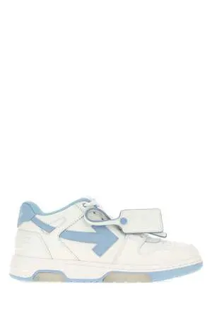 Off-White Off Leather Out Of Office Sneakers - White