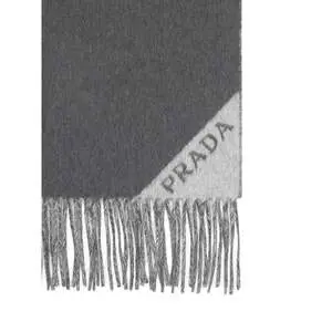 Prada Grey Scarves