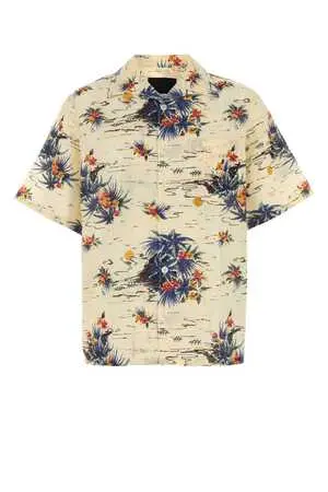 Prada Printed Cotton Shirt - Multicolor