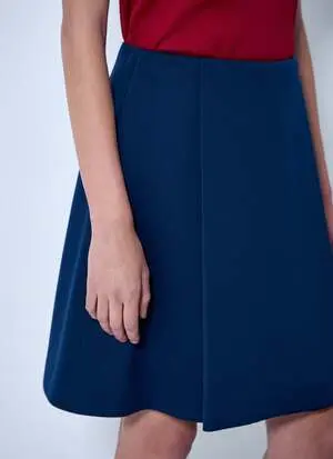 Miu Miu Technical Jersey Mini Skirt