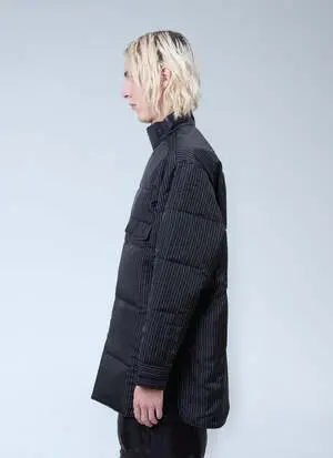Yohji Yamamoto Padded Striped Jacket