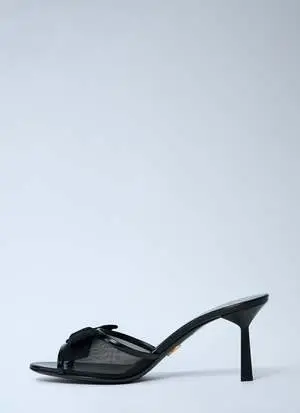 Prada Mesh Heeled Mules
