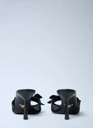 Prada Mesh Heeled Mules
