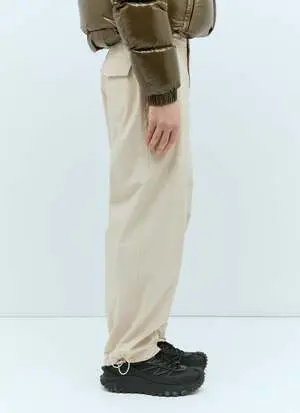 Moncler Drawstring Poplin Pants