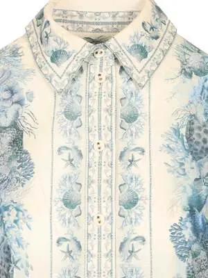 Zimmermann Wanderlust Cotton Printed Shirt