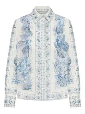 Zimmermann Wanderlust Cotton Printed Shirt