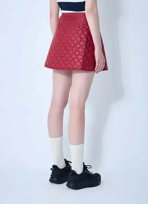 Moncler Quilted Mini Skirt