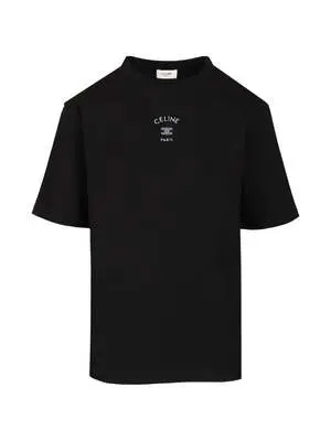 Celine Cotton Jersey T-shirt