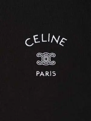 Celine Cotton Jersey T-shirt