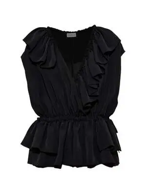 Dries Van Noten Jersey Top With Belt