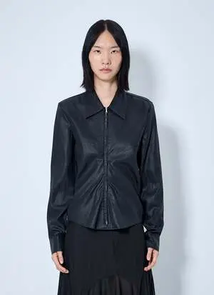Our Legacy Slim Zip Shirt