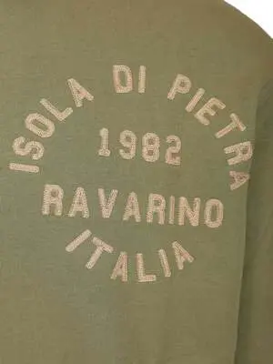 Stone Island Organic Cotton Crewneck Sweatshirt
