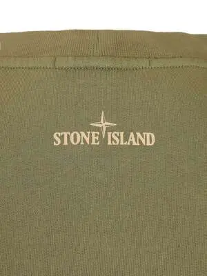 Stone Island Organic Cotton Crewneck Sweatshirt