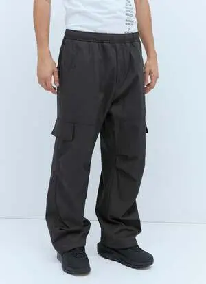 Moncler Logo Patch Cargo Pants - Green