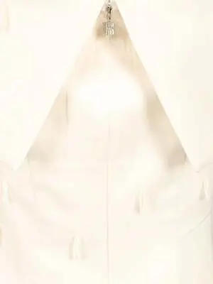 ROTATE BY BIRGER CHRISTENSEN Satin Beaded Mini Dress