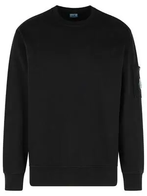 C.P. COMPANY Brushed' Cotton Sweatshirt - Black