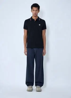 Moncler Logo Patch Polo Shirt