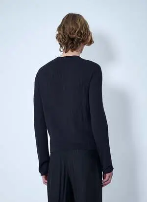 Our Legacy Fine Knit Cotton Crepe Henley