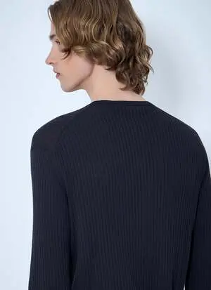 Our Legacy Fine Knit Cotton Crepe Henley