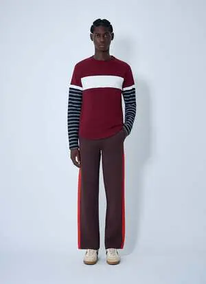 WALES BONNER Logo Motif T-shirt