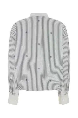 Gucci Embroidered Poplin Shirt