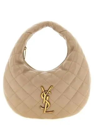 Saint Laurent Icarino Baby Handbag - Cream