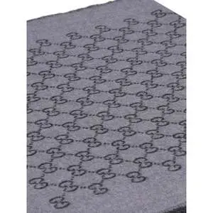Gucci Grey Scarves