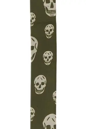 Alexander McQueen Printed Silk Foulard