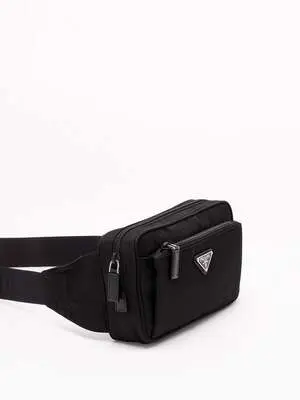 Prada Re-nylon And Saffiano Leather Belt Bag