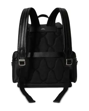 Polo Ralph Lauren Polo Id Pebble Leather Backpack