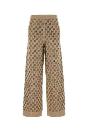 Gucci Embellished Wool Blend Joggers
