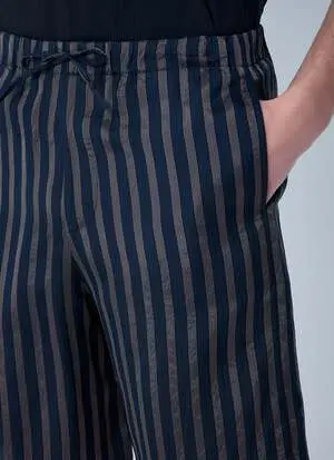 Dries Van Noten Piperi Striped Drawstring Shorts