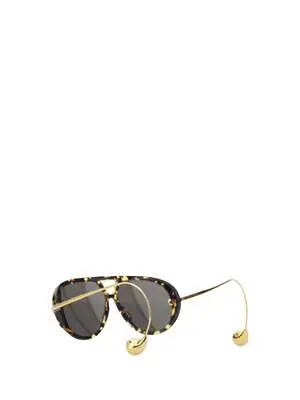 Bottega Veneta Drop Aviator Sunglasses