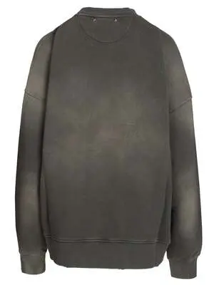 GOLDEN GOOSE Star Print Cotton Sweatshirt