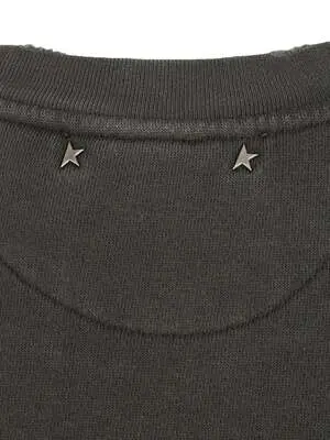 GOLDEN GOOSE Star Print Cotton Sweatshirt