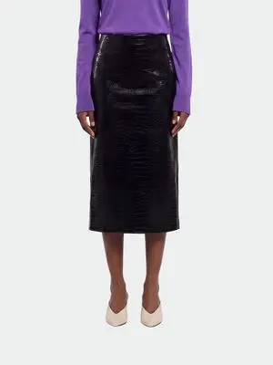 Gucci Lamb Skin Skirt