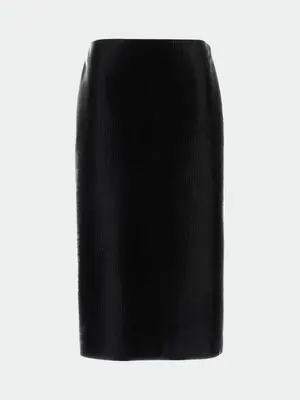 Gucci Lamb Skin Skirt