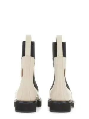 FERRAGAMO Leather Chelsea Boot