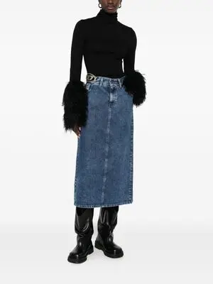 DIESEL® Denim Midi Skirt