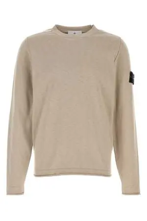 Stone Island Cotton Blend Pullover - Brown