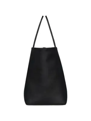Saint Laurent Grained Leather Tote Bag