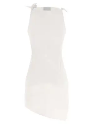 Coperni Asymmetric Flower' Dress