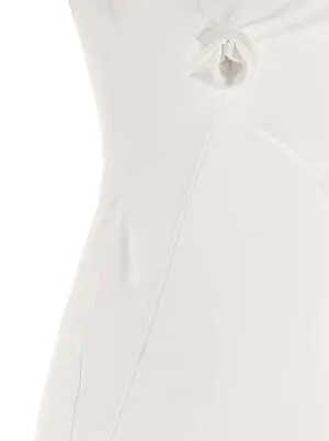 Coperni Asymmetric Flower' Dress