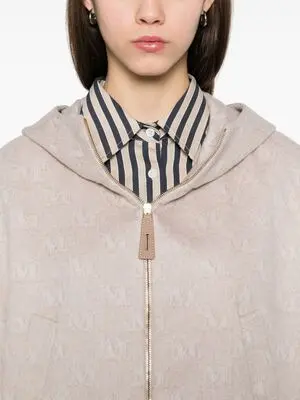 Max Mara Wool Hooded Cape